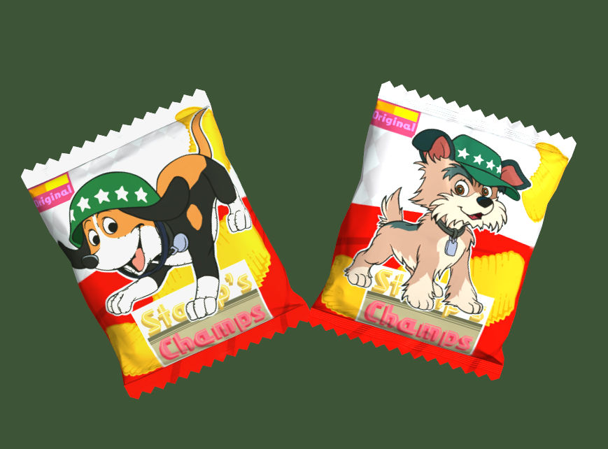 [FF7R] Snack Packages by Mochi655 on DeviantArt