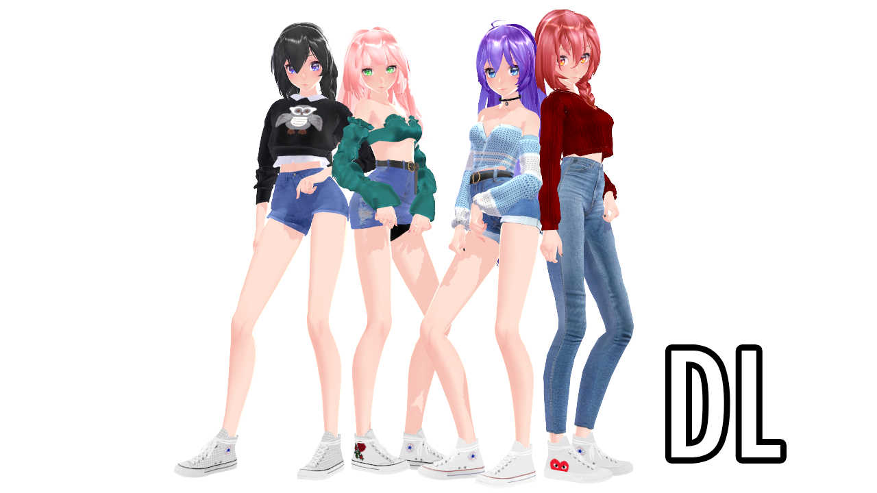 TDA Fall Season Girls [+DL] by MMDTAN on DeviantArt