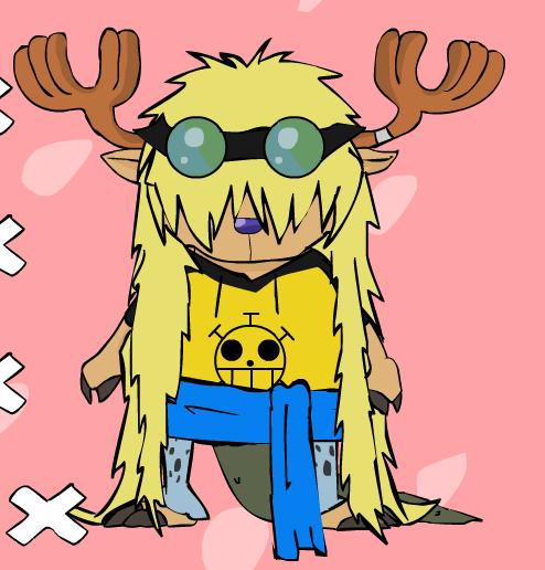 Chopper cosplaying by poisonliz on DeviantArt