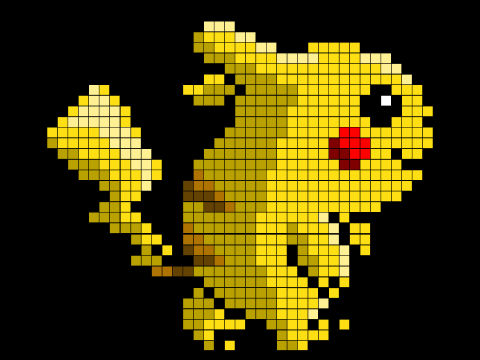Pikachu Walk Cycle by drexelswim on DeviantArt