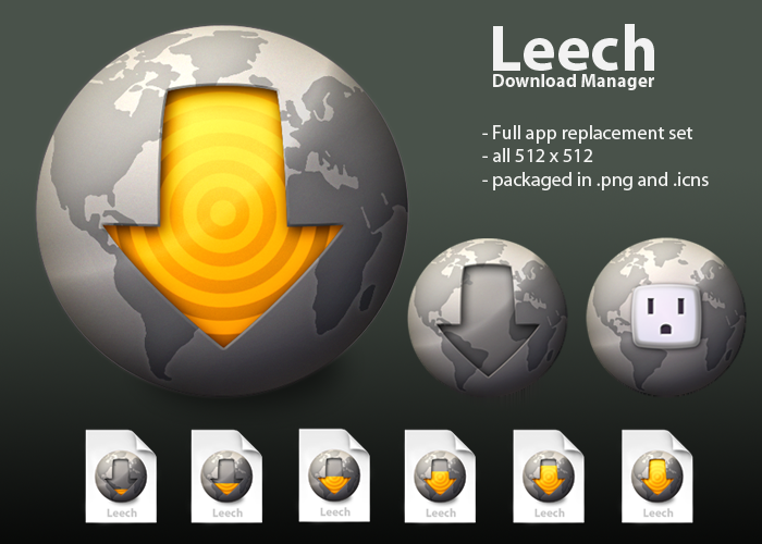 Leech Icon Replacement set by adamspruijt on DeviantArt
