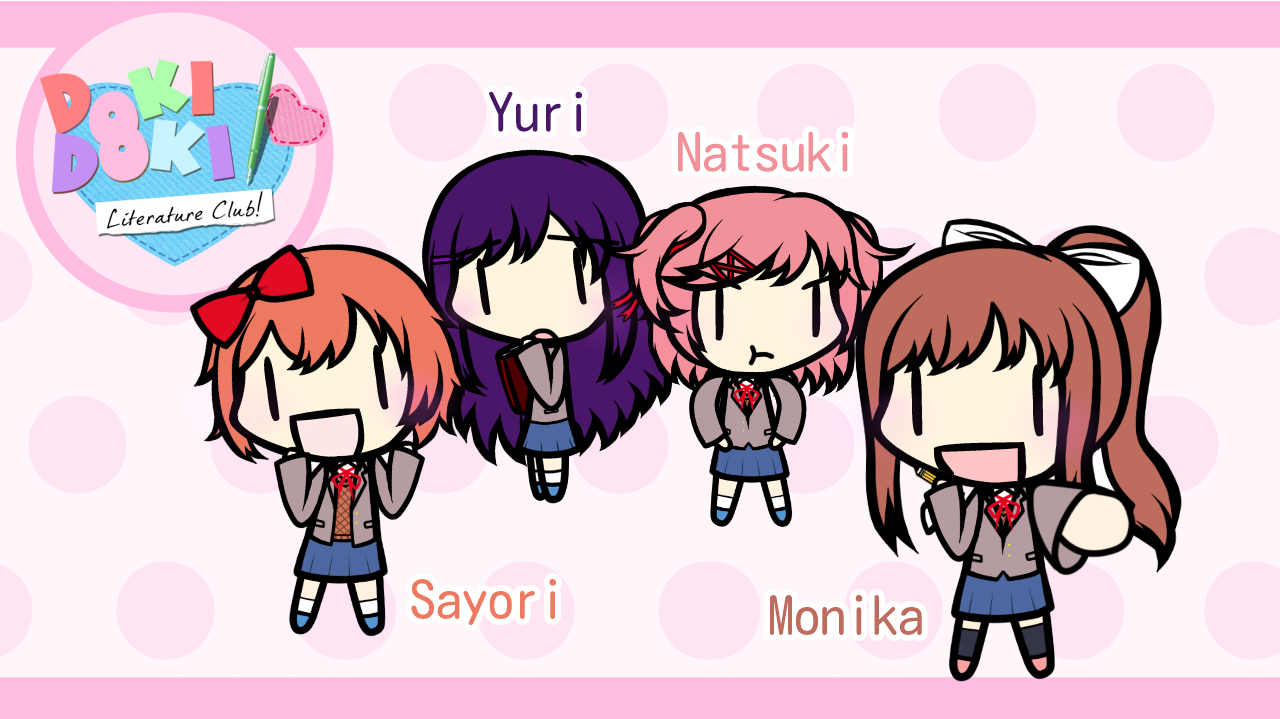 [Custom]Doki Doki Literature Club! by Vanilla-Nishiki on DeviantArt