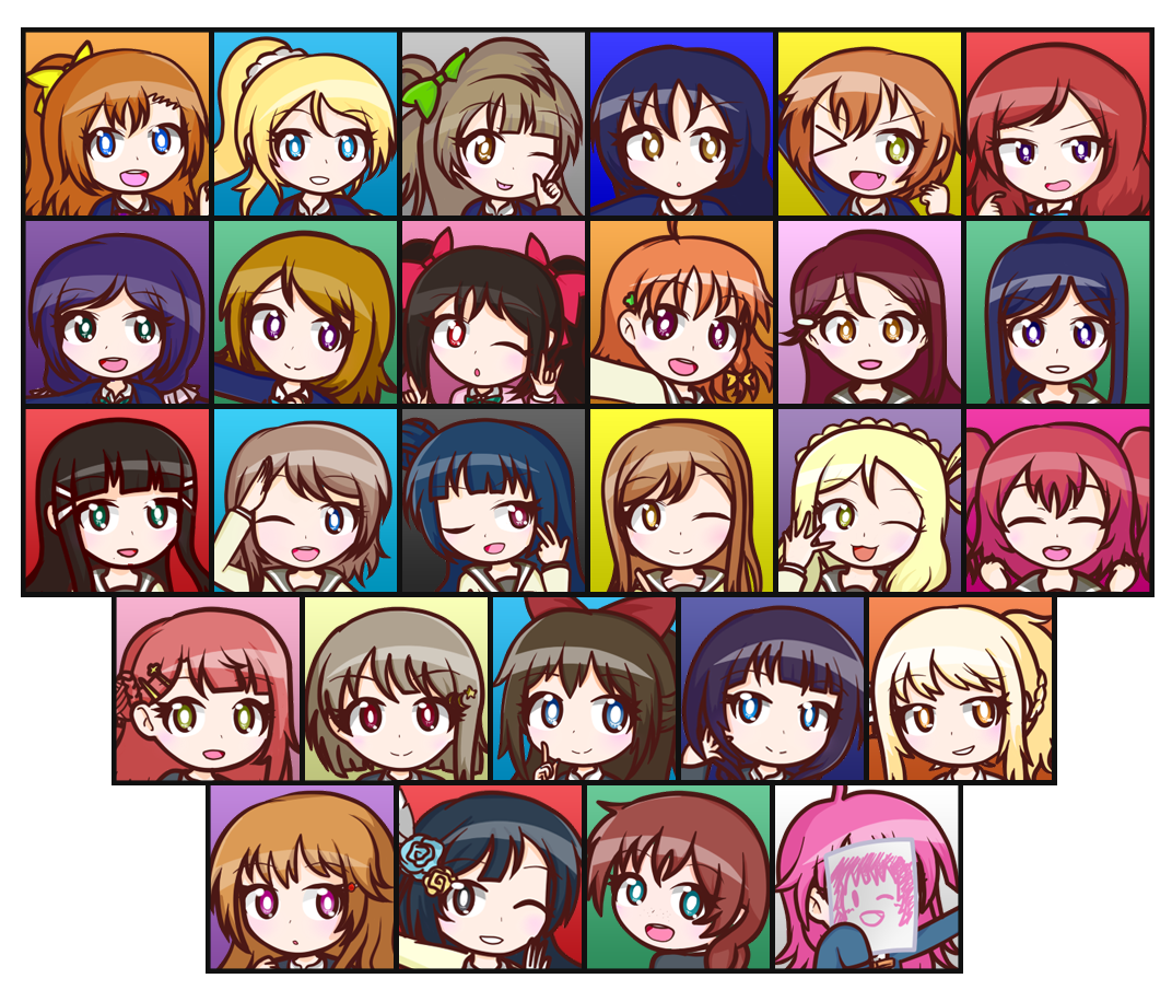 F2U Icons - Love Live by Vanilla-Nishiki on DeviantArt