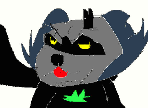 Bat coon! by Cardboard-stuff on DeviantArt