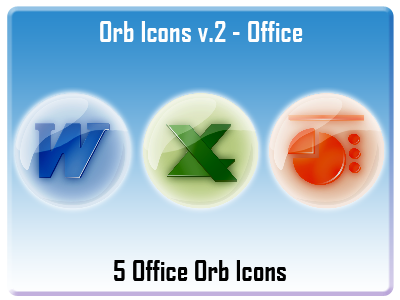 Orb Icons v.2 - Office by AndrewBadger on DeviantArt