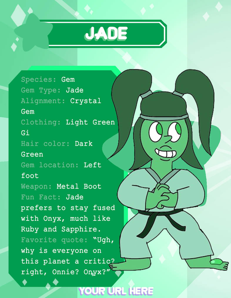 Jade by fishprom2955 on DeviantArt