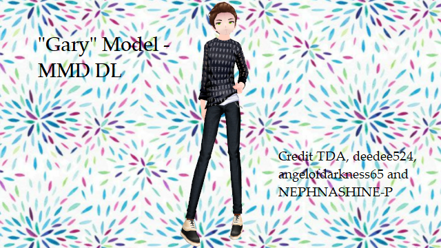 Gary Model - MMD DL by deedee524 on DeviantArt