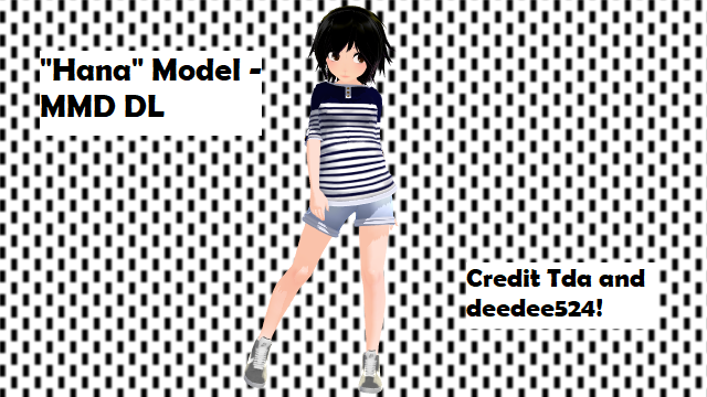 Hana Model - MMD DL by deedee524 on DeviantArt
