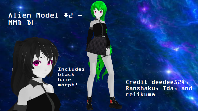 Alien Model 2 - MMD DL by deedee524 on DeviantArt