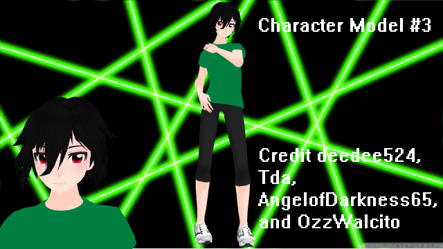 Character Model #3 - MMD DL by deedee524 on DeviantArt