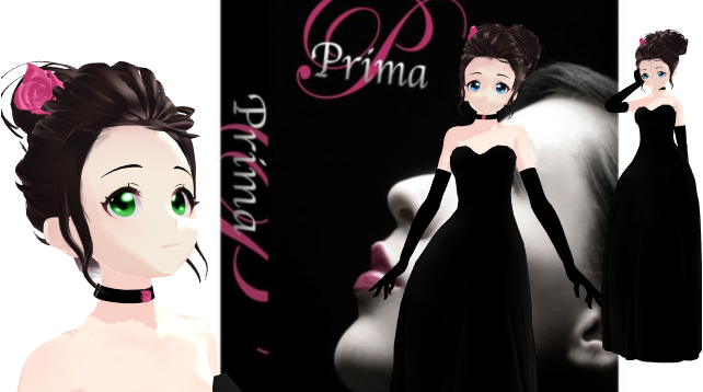 MMD Model DL: TDA: Vocaloid Prima ver1.00 by deedee524 on DeviantArt