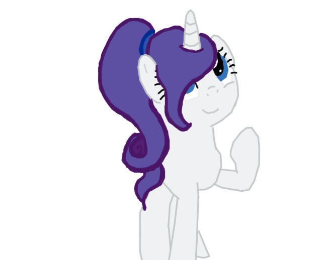 New Look Rarity by Applerougi on DeviantArt