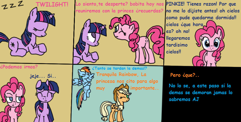 MLP comic Cap 01 Un nuevo Amigo by Applerougi on DeviantArt