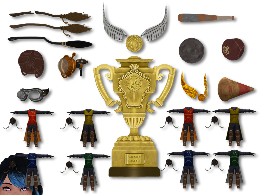 [MMD] Quidditch Pack (+DL) by NaminF on DeviantArt