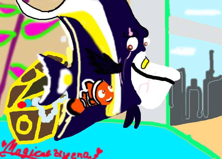 Nemo and Gill by MagicalHyena-FanArt on DeviantArt