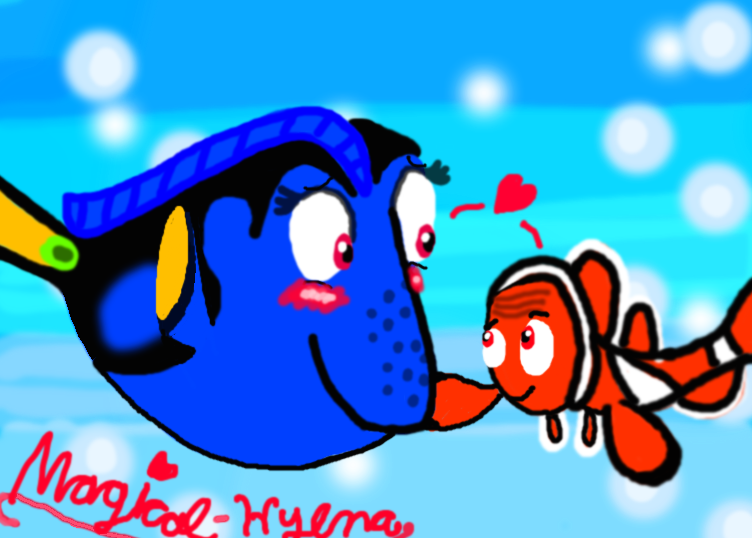 Dorlin (Marlin X Dory) by MagicalHyena-FanArt on DeviantArt