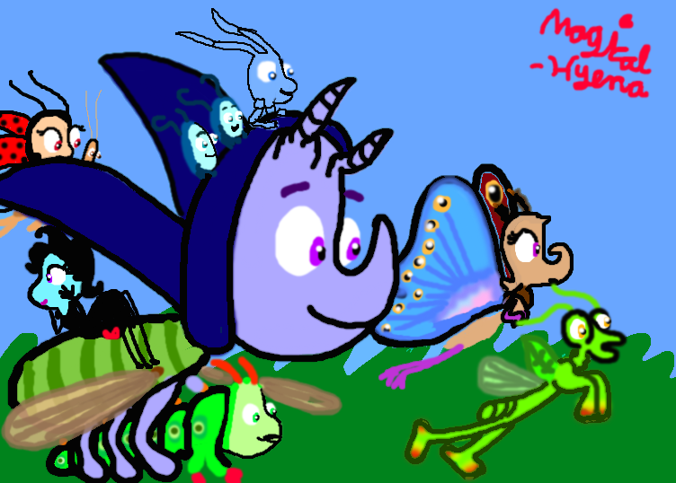 Flik and the Circus Bugs by MagicalHyena-FanArt on DeviantArt
