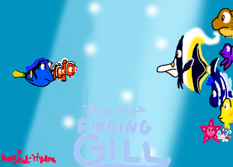 Finding Gill by MagicalHyena-FanArt on DeviantArt
