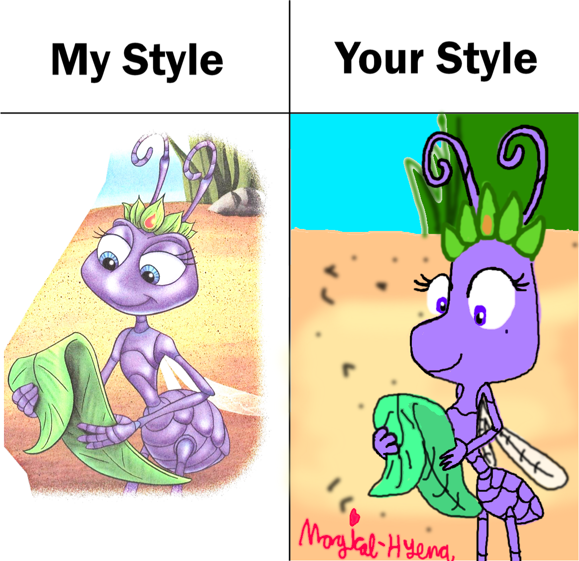 Princess Atta in My Style and Your Style by MagicalHyena-FanArt on ...