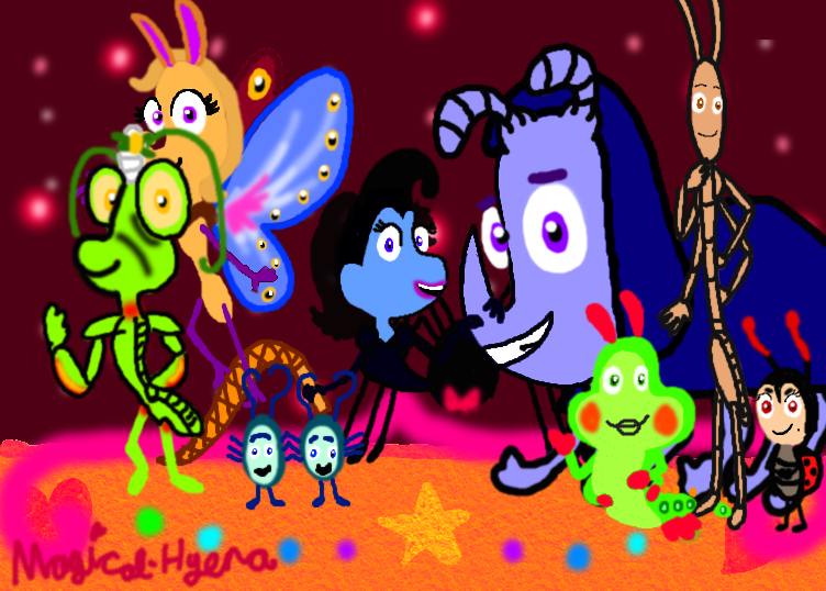 More Fanarts of the Circus Bugs by MagicalHyena-FanArt on DeviantArt