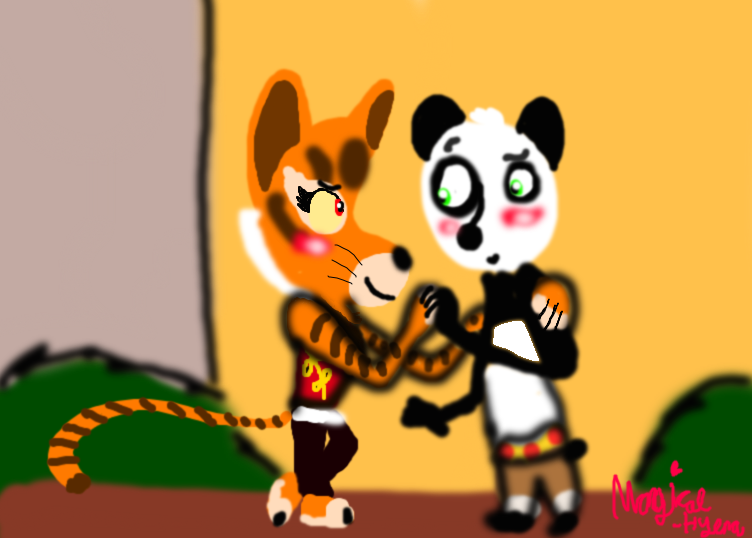 Po X Tigress by MagicalHyena-FanArt on DeviantArt