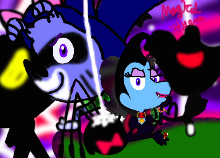 Dim and Rosies Halloween by MagicalHyena-FanArt on DeviantArt