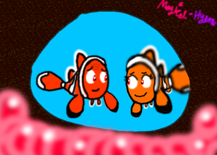Marlin and Coral by MagicalHyena-FanArt on DeviantArt