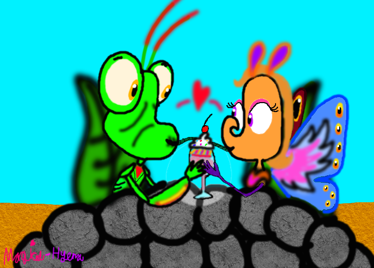 Drink for Two by MagicalHyena-FanArt on DeviantArt