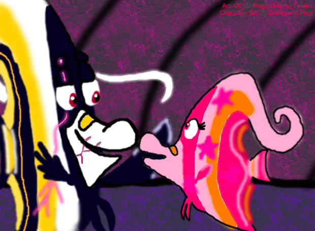 Gill and His Future Leader of the Tank Gang by MagicalHyena-FanArt on DeviantArt