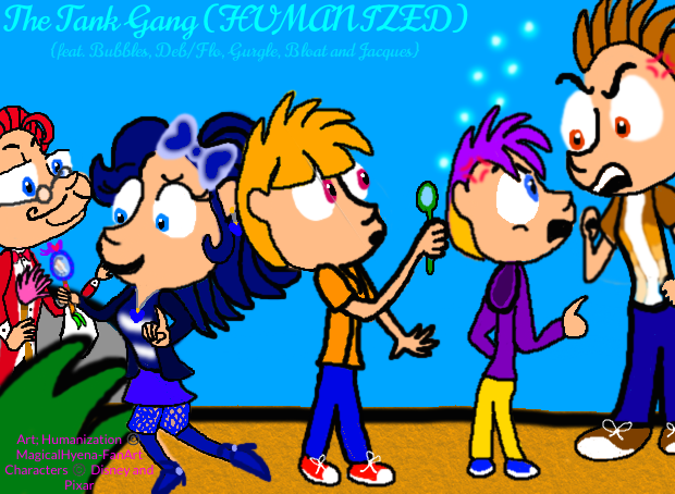 FN: The Tank Gang (HUMANIZED) by MagicalHyena-FanArt on DeviantArt
