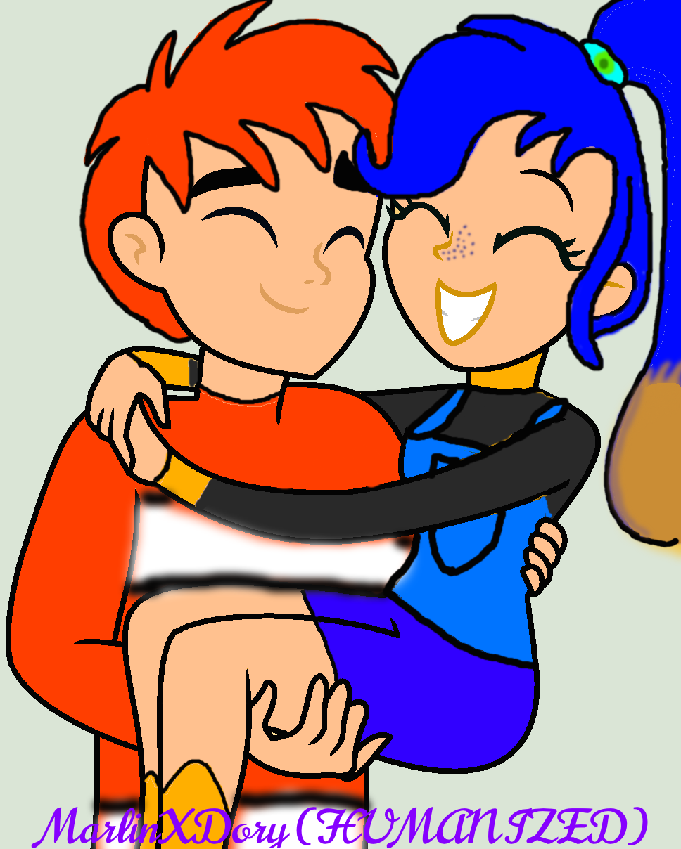 Base: FN: MarlinXDory (HUMANIZED) by MagicalHyena-FanArt on DeviantArt