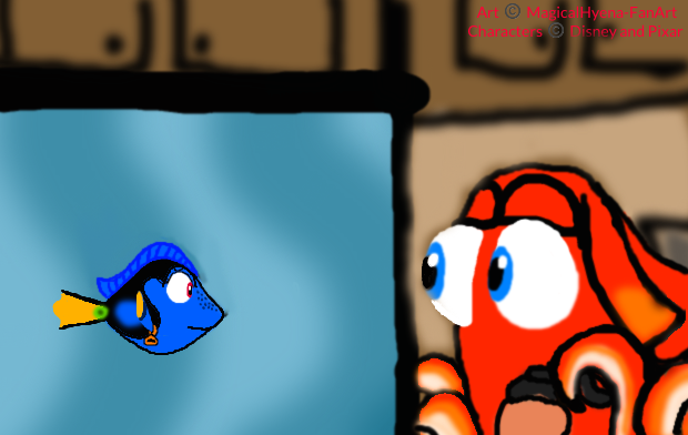 Dory and Hank by MagicalHyena-FanArt on DeviantArt