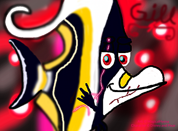 Finding Nemo - Gill by MagicalHyena-FanArt on DeviantArt