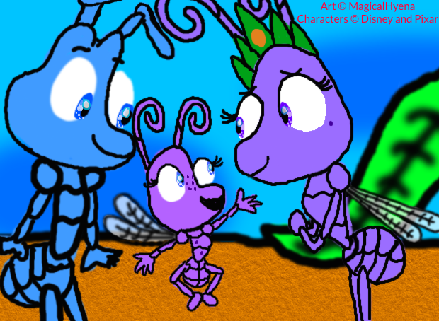 Ant Buddies by MagicalHyena-FanArt on DeviantArt