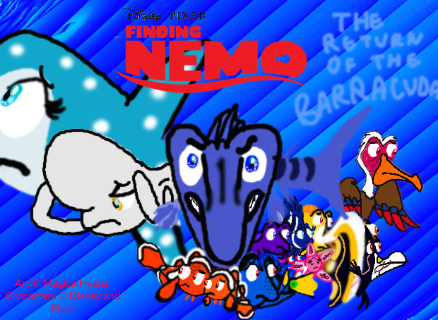 Finding Nemo - The Return of the Barracuda (Cover) by MagicalHyena-FanArt on DeviantArt