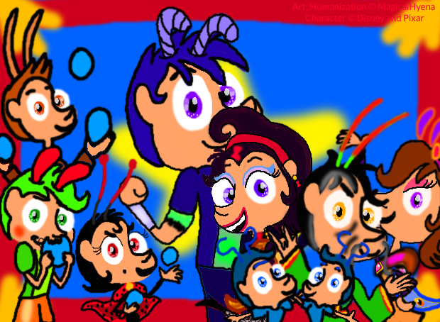 ABL: The Circus Performers in Bugdom (HUMANIZED) by MagicalHyena-FanArt on DeviantArt