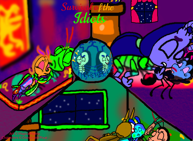 Survival of the Idiots by MagicalHyena-FanArt on DeviantArt