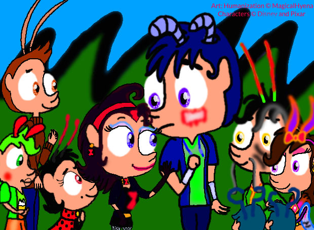 ABL: The Shy One in the Circus Troupe (HUMANIZED) by MagicalHyena-FanArt on DeviantArt