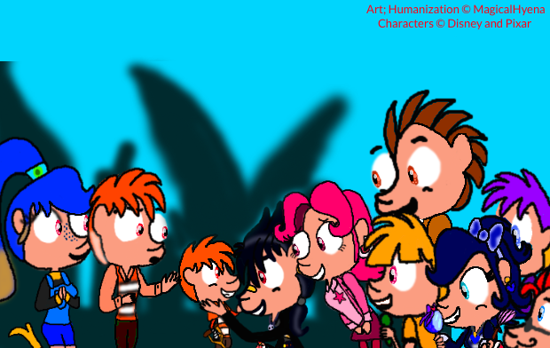 FN: Old Friend Reunion (HUMANIZED) by MagicalHyena-FanArt on DeviantArt