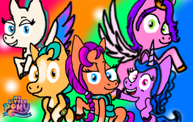 My Little Pony: A New Generation Fanart by MagicalHyena-FanArt on ...