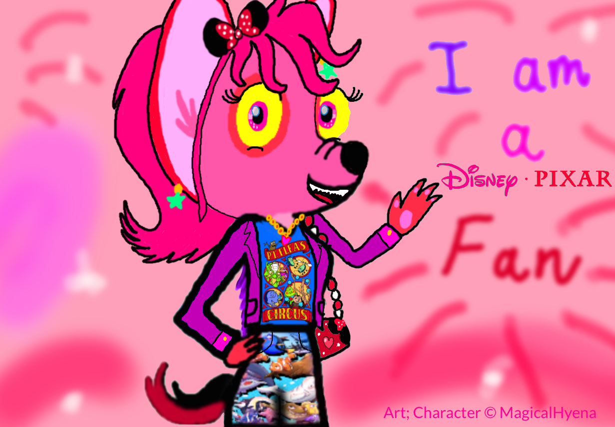 Anthro I Am A Disney And Pixar Fan By Magicalhyena Fanart On Deviantart