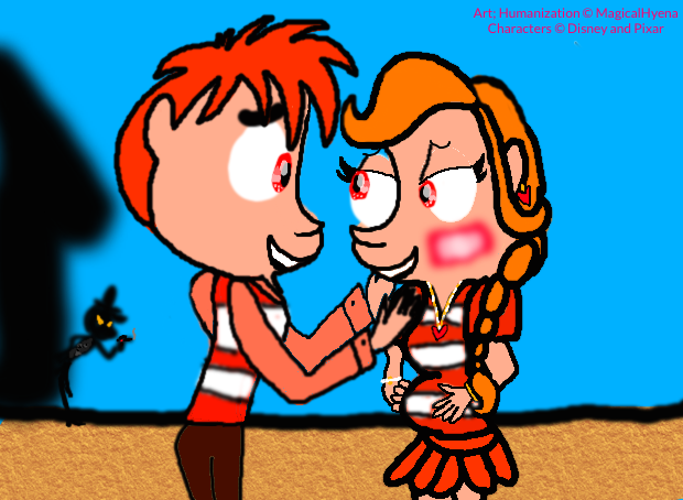 FN: Beginning (HUMANIZED) by MagicalHyena-FanArt on DeviantArt