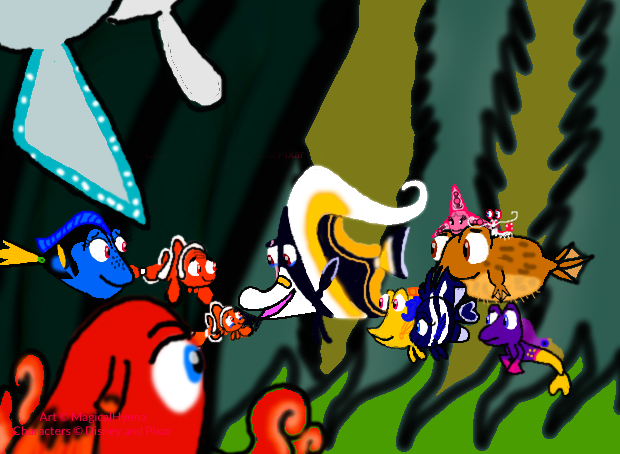 Finding Nemo Shark Bait