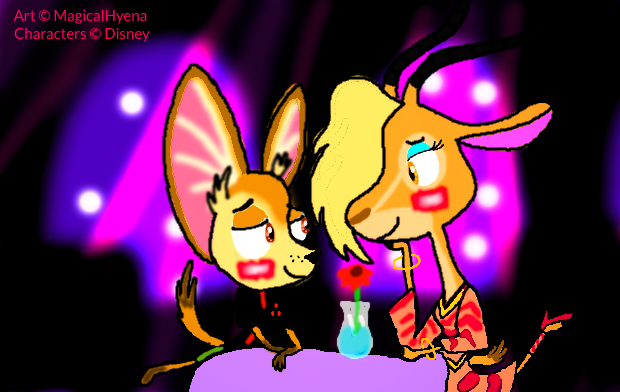 Crush on Each Other by MagicalHyena-FanArt on DeviantArt