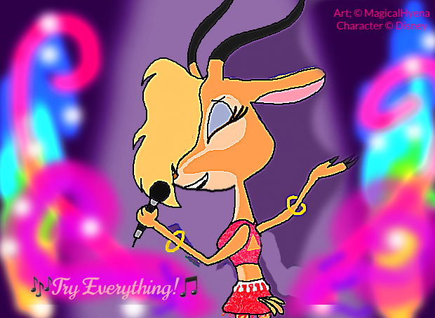 Try Everything by MagicalHyena-FanArt on DeviantArt
