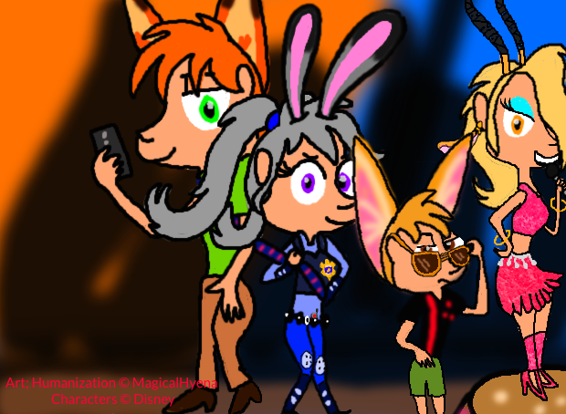 Zootopia: Characters (HUMANIZED/ READ DESCRIPTION) by MagicalHyena-FanArt on DeviantArt