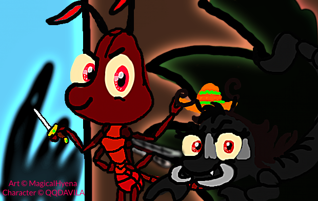 A Bugs Life - Dramious and Shira by MagicalHyena-FanArt on DeviantArt