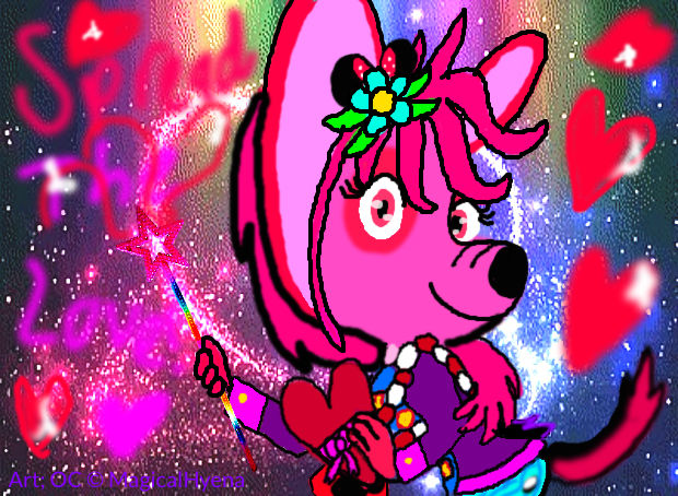 Spreading The Love, HAPPY VALENTINES DAY IN 2022 by MagicalHyena-FanArt on DeviantArt