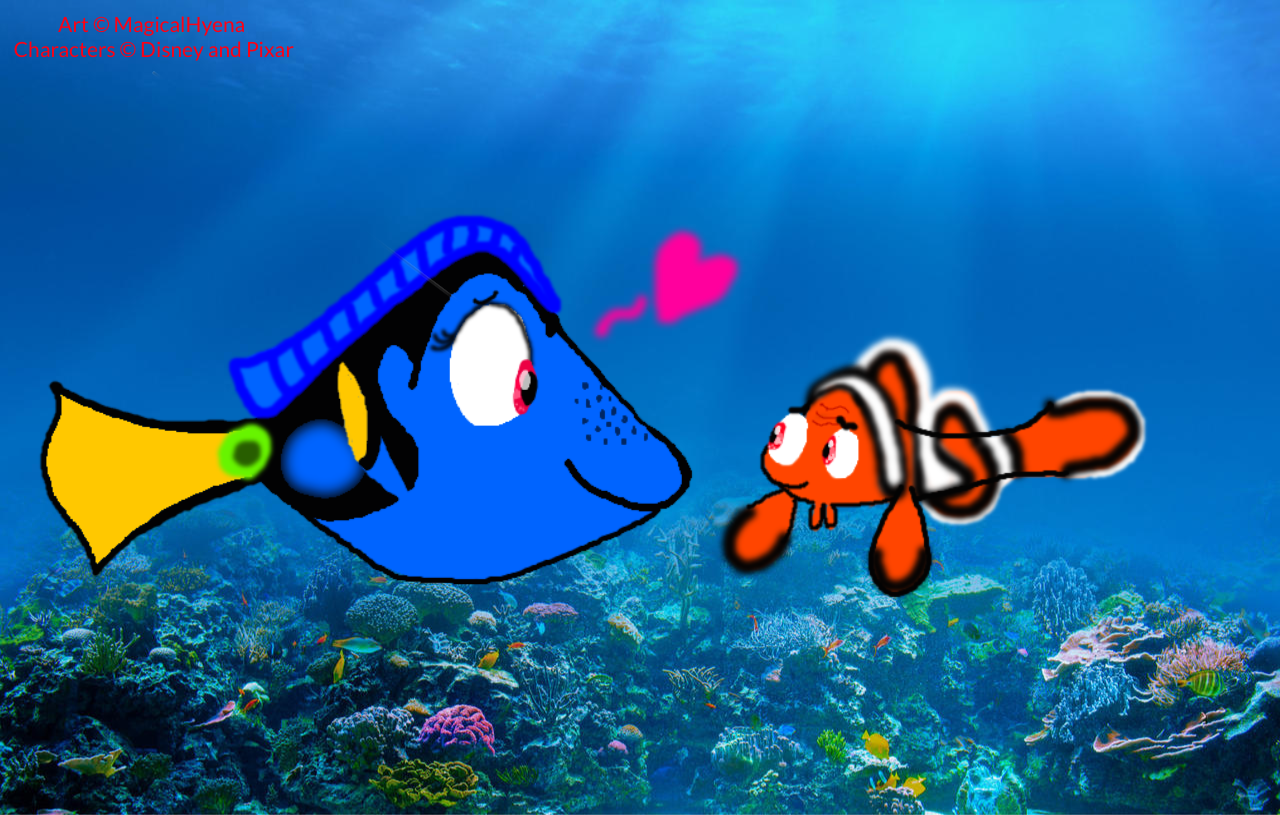 Sort of Love in the Reef by MagicalHyena-FanArt on DeviantArt