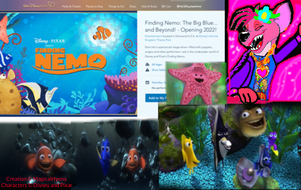 My Announcement to the Finding Nemo Characters by MagicalHyena-FanArt ...